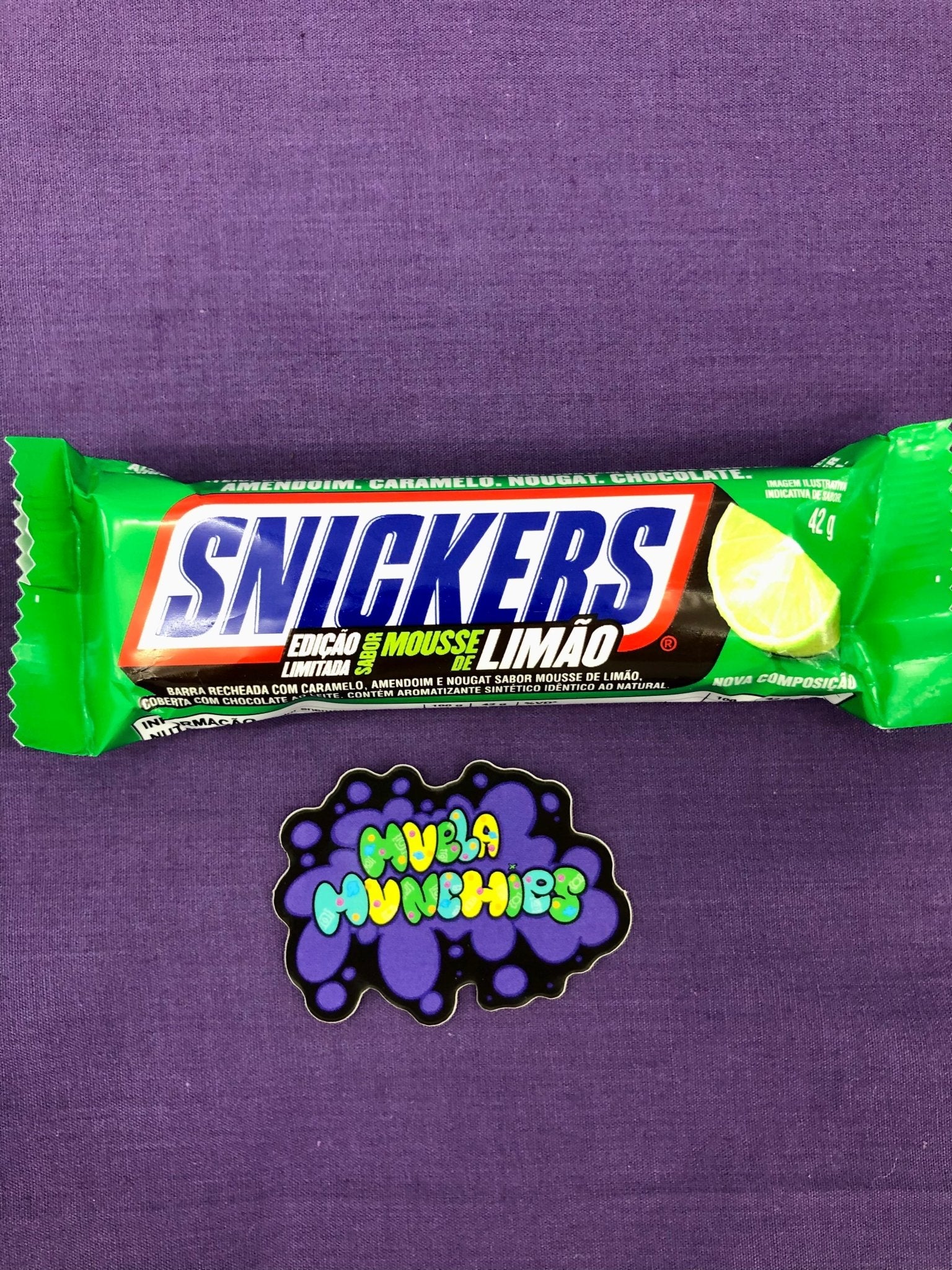 Snickers Mousse Lime – Muela Munchies